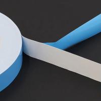 China Blue Double Sided Thermally Conductive Tape 0.3mm Silicone Pressure Sensitive for LED Heat Dissipation for sale