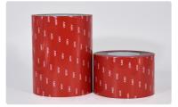 China Black Double Sided Masking Tape 0.64mm Acrylic High Temperature Strong No Trace Car Tape for sale