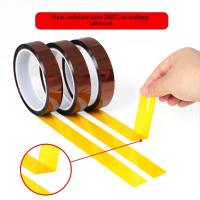 China Brown PI Polyimide Tape High Temperature Heat Resistant Anti Static Insulation 66m for sale