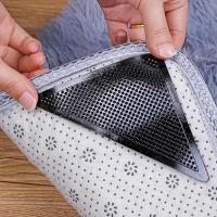China Reusable Non-Slip Carpet Gripper Rug Pad 2mm Thick Acrylic Adhesive Mat for Household Furniture for sale