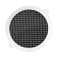 China Self Adhesive Disposable Fiber Filter Net Drain Sticker 1mm Thick for Bathroom Kitchen Anti Insect Masking for sale