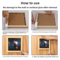 China High Quality Acrylic AdhesiveNo Trace Removable Magic Artifact Frames Nails for Home Use for sale