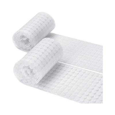 China White Strong Nylon Waterproof Glue Tapes 700 Pairs Self-Adhesive Die Cut Dots 1mm Thick for Office School Home for sale