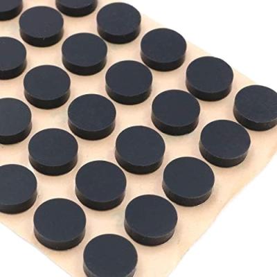 China 100 Pack Self-Adhesive Silicone Rubber Pads Furniture Protection 1.5mm Thick EPDM Strip Mold Available EVA for sale