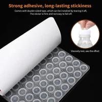 China Clear Rubber Door Stoppers Square Pattern Cabinet Bumpers 10mm Self-Adhesive High Viscosity for sale