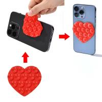 China Silicone Double-Sided Suction Cup Phone Stand Desk Organizer 360 Degree Rotation for Mobile Phone Fixed for sale