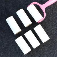 China High Adhesion Clothes Pet Hair Remover Solid Magic Sticky Paper Brush 50-80% Active Content Lint Roller for sale