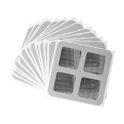 China Self-Adhesive Screen Repair Patch Cuttable Long Strip Mosquito Net Repair Tape 1m x 5cm for sale