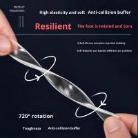 China 2.5mm Thick Silicone Self-Adhesive Cabinet Door Sticker Silent Anti-Collision Waterproof No-Trace for sale