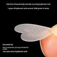 China Single Sided Painless Microneedle Acne Patch Microcrystals Water Activated PE Adhesive Sticker 0.25mm Thickness for Masking Use for sale