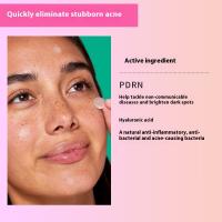 China Single Sided Painless Microneedle Acne Patch Microcrystals Water Activated PE Adhesive Sticker 0.25mm Thickness for Masking Use for sale