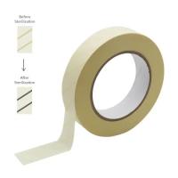 China High Temperature Resistant Pressure Steam Sterilization Tape 0.1mm x 50m for Hospital Supply for sale