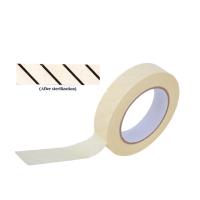 China High Temperature Resistant Pressure Steam Sterilization Tape 0.1mm x 50m for Hospital Supply for sale