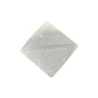 China PVC Shirt Collar Shaping Stickers 0.4mm No Crease Invisible Fixing V-Neck Labels for sale