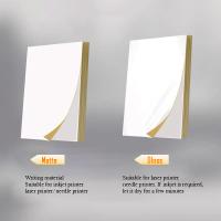 China Glossy Cast Coated Jumbo Roll A4 Shipping Labels 0.1mm Waterproof Acrylic Adhesive Paper for sale