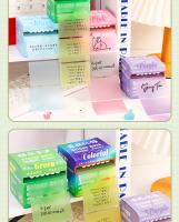 China Waterproof Sticky Notes Index Tabs 145mm x 55mm Colorful Memo Pads Wholesale Customizable for sale