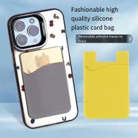 China Silicone Card Sleeve Bank Bus Card Collection Durable Rubber Organizer Multiple Colors 10 Slots for sale