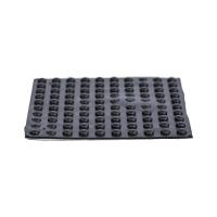 China Silicone Anti-Slip Self-Adhesive Foot Pad Rubber Granules 2mm Thick Sound Dampening Gasket for sale