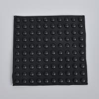 China Self-Adhesive Clear Silicone Cabinet Bumpers 10mm Soft Close Pads for Door Drawers Home Appliance for sale