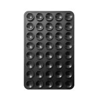 China Portable 24 Sucker Silicone Mobile Phone Holder Selfie Case 0.6mm Anti-Shock 2.5D Radian for sale
