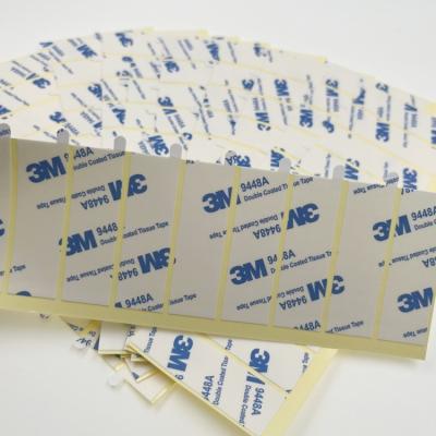 China Double Coated Tissue Tape Pressure Sensitive Adhesive 0.15mm Heat Resistant Die Cutting for sale
