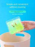 China Portable Crystal Disposable Ashtray with Sand Extinguisher 1mm Adhesive Paper Film Wholesale for sale