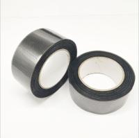 China Black 48mm Single Sided Duct Cloth Gaffer Tape Waterproof Acrylic Adhesive 20m Length for sale