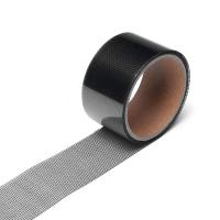China Black 48mm Single Sided Duct Cloth Gaffer Tape Waterproof Acrylic Adhesive 20m Length for sale