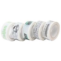 China Purple BOPP Hotmelt Packaging Tape Jumbo Rolls 100m Single Sided Acrylic Adhesive Pressure Sensitive Easy Tear for sale