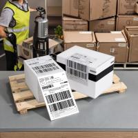 China 4x6 Direct Thermal Shipping Barcode Paper Water-Proof Adhesive Sticker Electronics Packaging Labels for sale