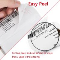 China 4x6 Direct Thermal Shipping Barcode Paper Water-Proof Adhesive Sticker Electronics Packaging Labels for sale