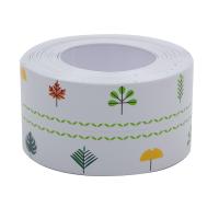 China PVC Self-Adhesive Sealant Strip 0.08mm Thickness Pressure Sensitive Acrylic Caulk Tape for Bathroom Shower Tile Sealing for sale