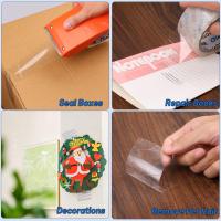China Wholesale 48mm BOPP Clear Packaging Tape 50m Water Resistant Acrylic Adhesive for Carton Sealing for sale