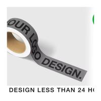 China Custom Printed BOPP Self-Adhesive Waterproof Hot Melt Tape 48mm x 100m for Bag Sealing Parcel Shipping Packing for sale