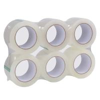 China BOPP Acrylic Pressure Sensitive Adhesive Tape 45U Thickness 100 Yards Waterproof Carton Sealing for sale