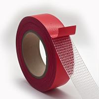 China Cloth Based Double Sided Tape 0.7mm Thick 10m Length Waterproof Hot Melt Adhesive for Masking for sale