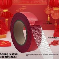 China Cloth Based Double Sided Tape 0.7mm Thick 10m Length Waterproof Hot Melt Adhesive for Masking for sale