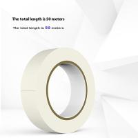 China Wholesale PET Adhesive Masking Tape 0.08mm 50m for Renovation Spray Painting Hand Tearable for sale