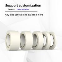 China Wholesale PET Adhesive Masking Tape 0.08mm 50m for Renovation Spray Painting Hand Tearable for sale