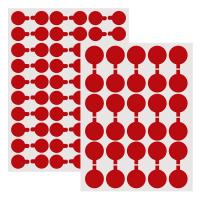 China Custom DIY Strong Adhesive Round Acrylic Dot Tape Double Sided Transparent No Trace Paper Die Cut 0.5mm 15m for sale