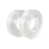 China Acrylic Nano Double Sided Tape 2mm Water Activated Transparent Removable Strong Adhesive for Hooks for sale