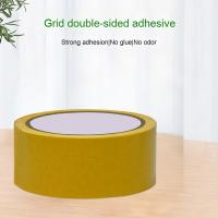 China High Viscosity Double Sided Carpet Tape 50mm White Cloth Tape No Residue Easy Tear 10m for sale