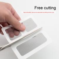 China Self-Adhesive Anti-Mosquito Screen Patch 0.5mm Waterproof Window Repair Sticker for Home Drain Outlet for sale