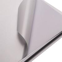 China A4 Rough Texture Self-Adhesive Sticker Paper 100g Satin Fabric Inkjet Printing White Ivory for sale