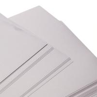 China A4 Rough Texture Self-Adhesive Sticker Paper 100g Satin Fabric Inkjet Printing White Ivory for sale