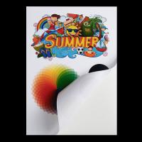 China Waterproof Glossy Vinyl Photo Sticker Paper for Inkjet Printing Permanent Adhesive 80gsm for sale