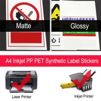 China Waterproof Glossy Vinyl Photo Sticker Paper for Inkjet Printing Permanent Adhesive 80gsm for sale