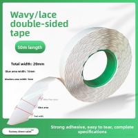 China Acrylic Double Sided Tape 0.12mm High Adhesion Easy Tear 500m Roll for Carton Packaging for sale