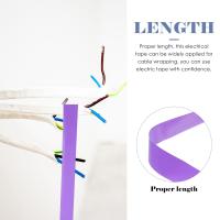 China PVC Electrical Tape 19mm x 20m Heat Resistant Acrylic Adhesive Insulation Tape for sale