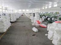 China Sturdy Moisture Proof Drawstring PP Storage Tonne Bags Cross Bottom For Convenient Shipping for sale